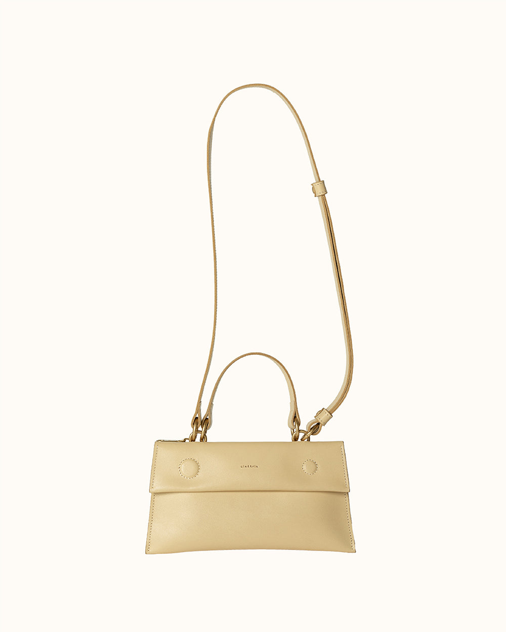 Petit Bay Bag / Wheat | Australian Made Leather Bag | simétrie