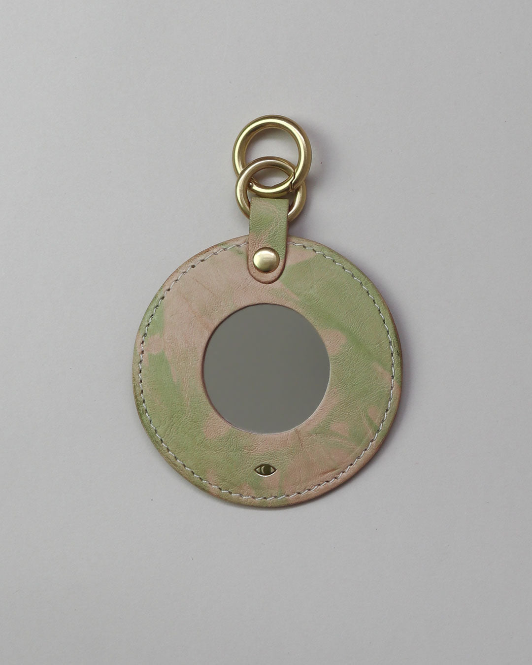 Gliese 504 x simétrie Full Moon Mirror Charm / Celery Tie Dye | simétrie